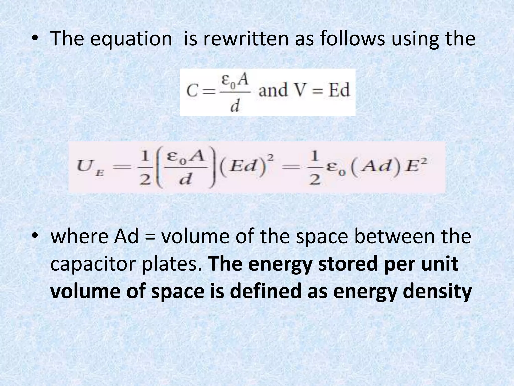 CAPACITORS AND CAPACITANCE | PPTX