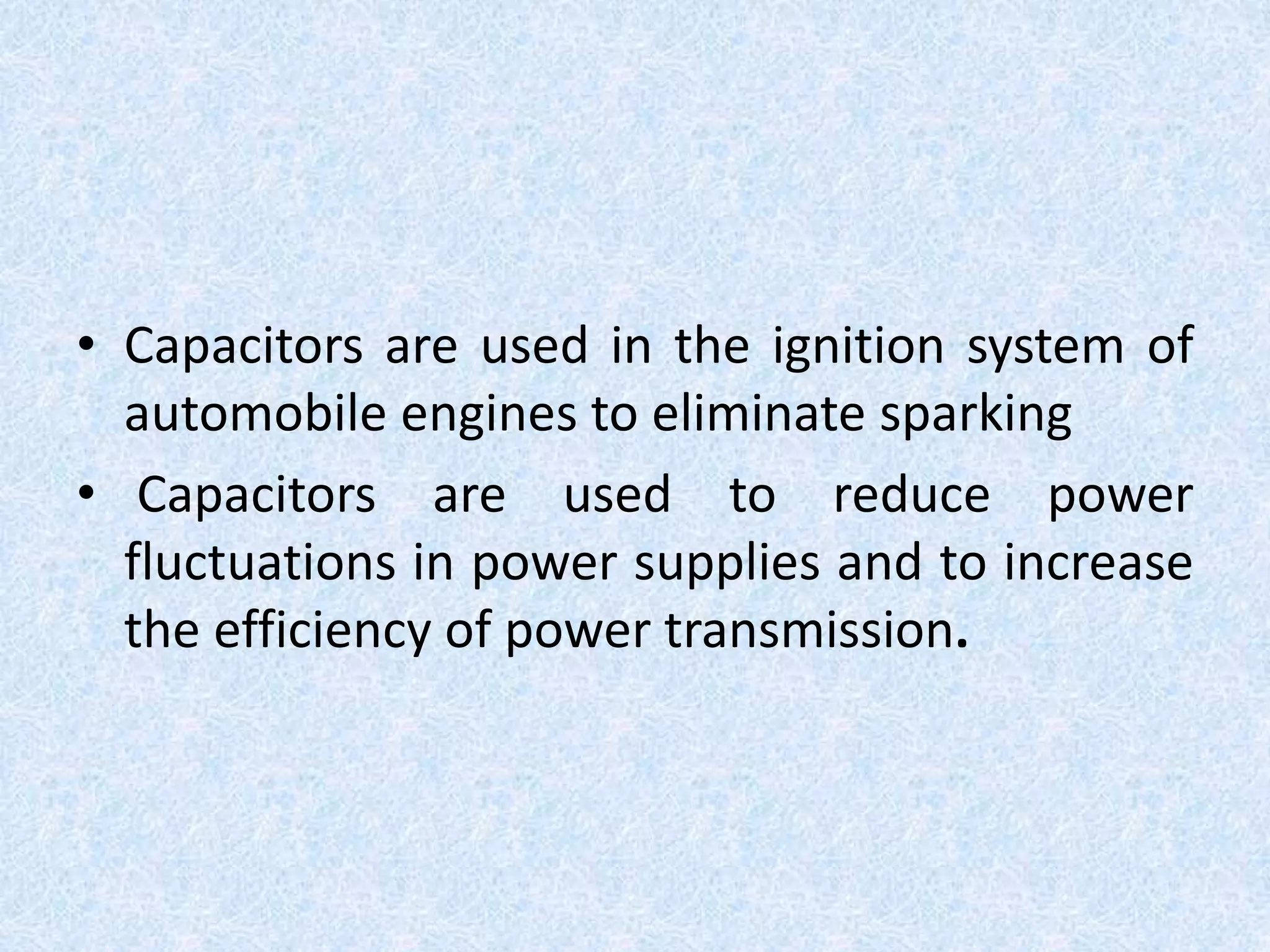 CAPACITORS AND CAPACITANCE | PPTX