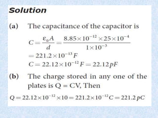 CAPACITORS AND CAPACITANCE | PPTX