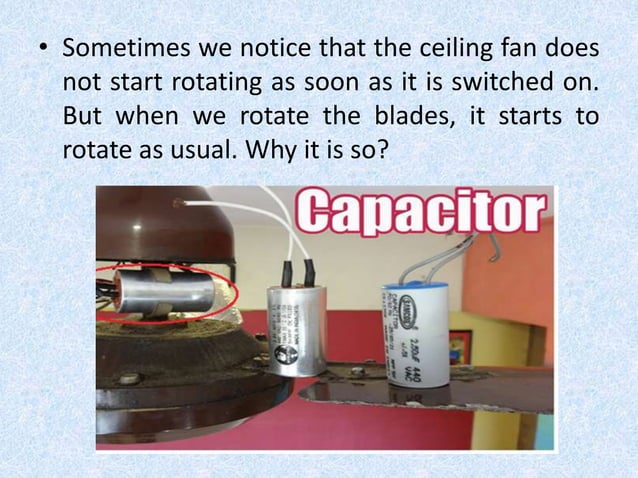 CAPACITORS AND CAPACITANCE | PPTX | Chemistry | Science