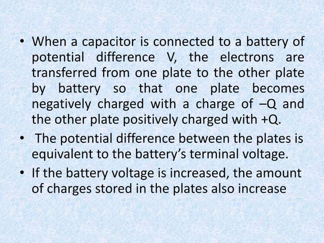CAPACITORS AND CAPACITANCE | PPTX | Chemistry | Science