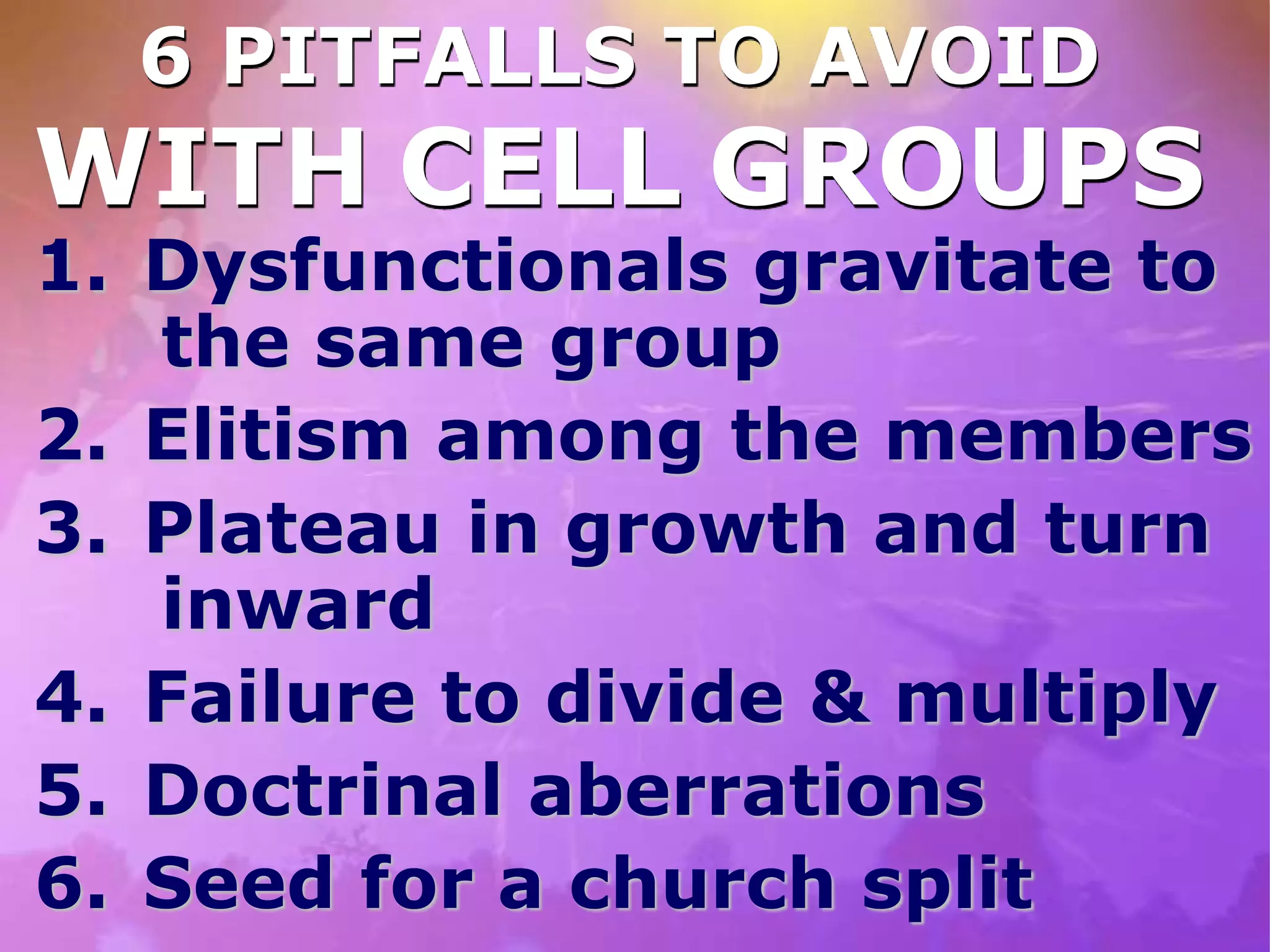 13-CELL GROUPS and CHURCH GROWTH.ppt