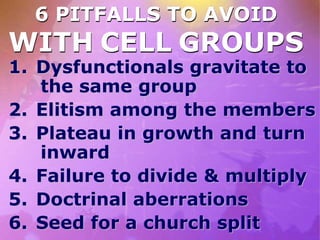 13-CELL GROUPS and CHURCH GROWTH.ppt