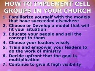 13-CELL GROUPS and CHURCH GROWTH.ppt