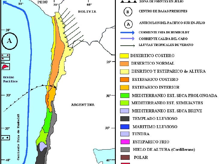 Principales Climas De Chile: Climas De Chile Por Zona – YQTI
