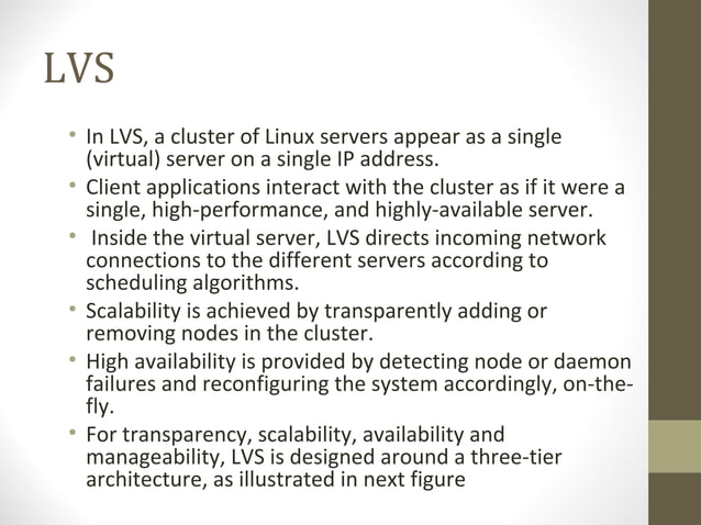 Clustering And Load Balancing Ppt