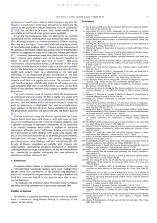 Complete subtalar release for older children with neglected CTEV ...