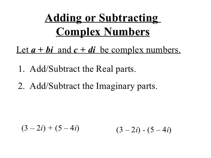 1.3 Complex Numbers, Quadratic Equations In The Complex Number System