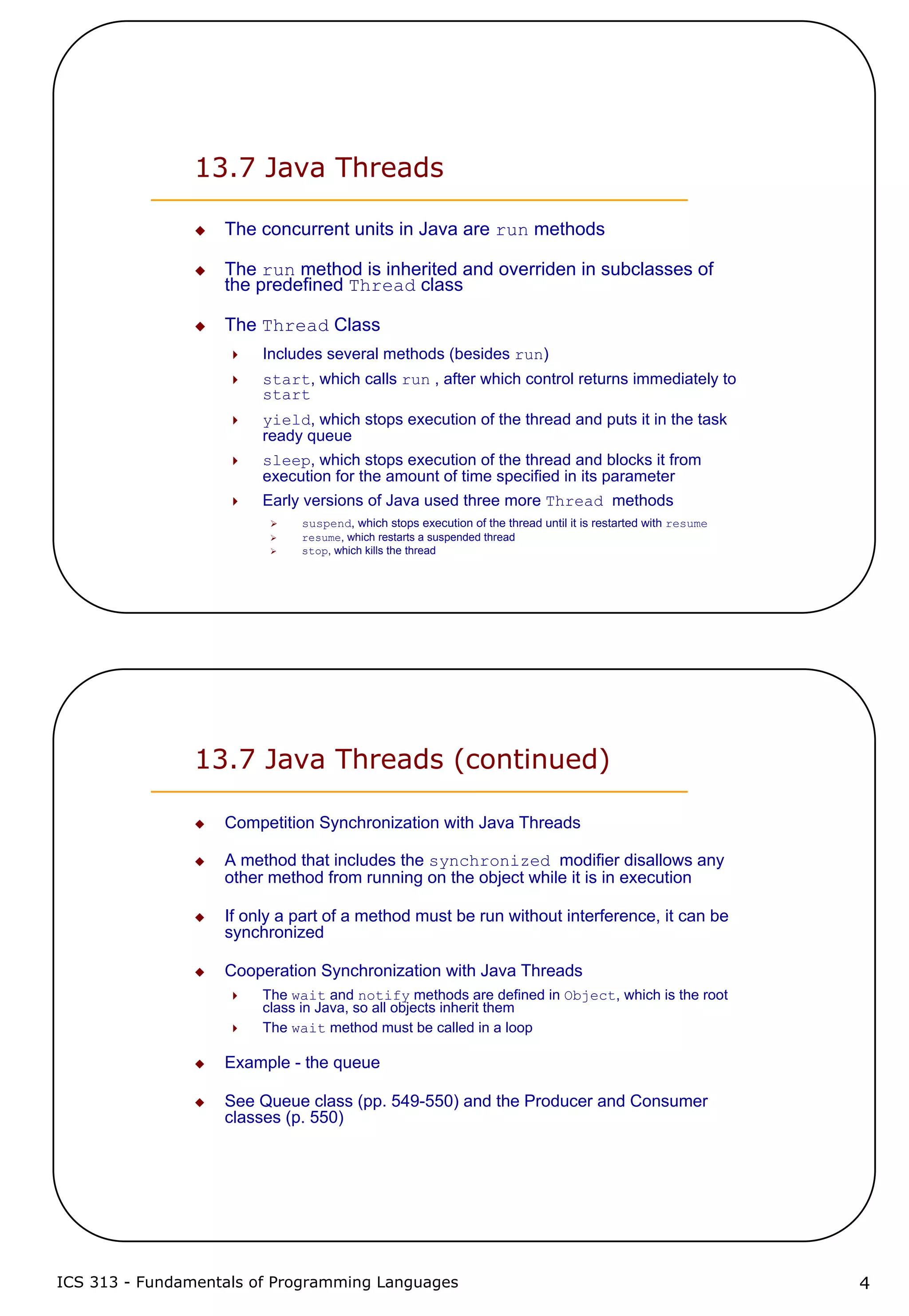 13 concurrency | PDF 13 concurrency | PDF