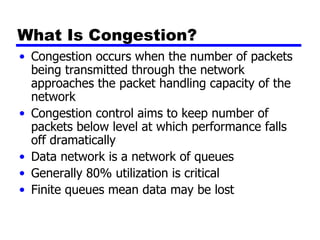 Congestionin Data Networks | PPT