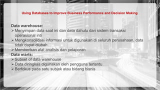 13 dasar dasar intelijen bisnis | PPTX