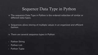 13- Data and Its Types presentation kafss | PPT