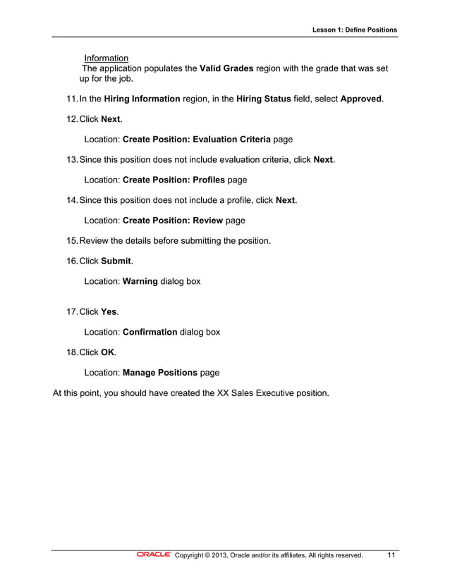 13 define positions | PDF