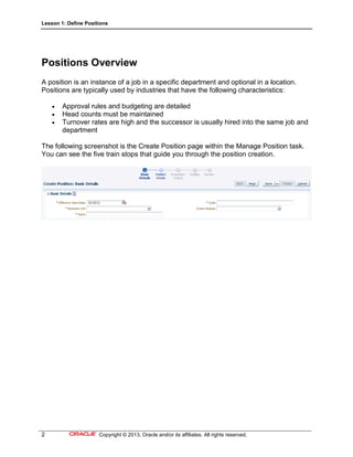 13 define positions | PDF