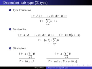 13 - Scala. Dependent pair type (Σ-type) | PPT