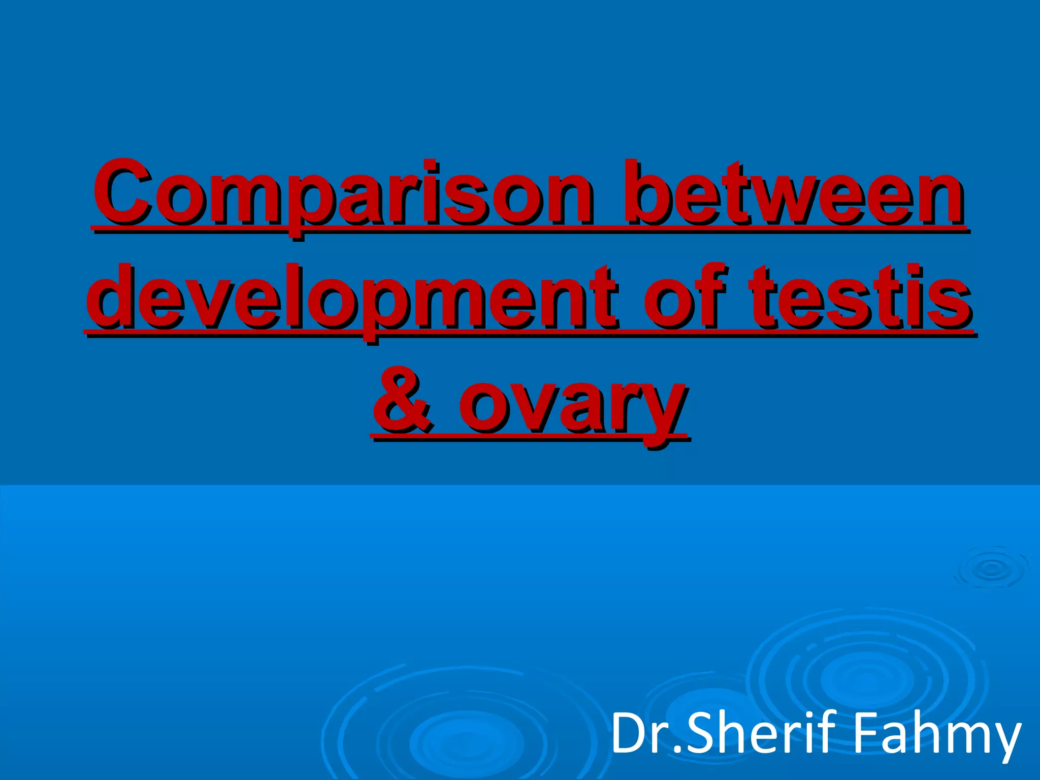 Development of Genital System (Special Embryology) | PPS