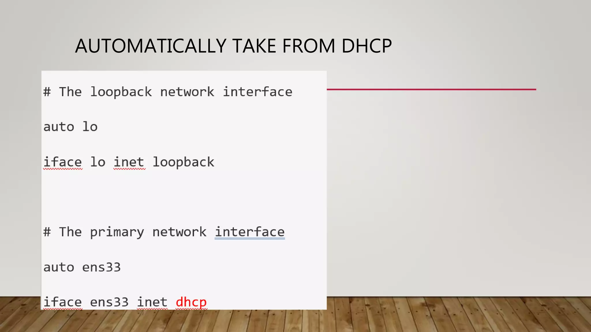 13 Dhcp Configuration In Linux Pptx Operating Systems Computer