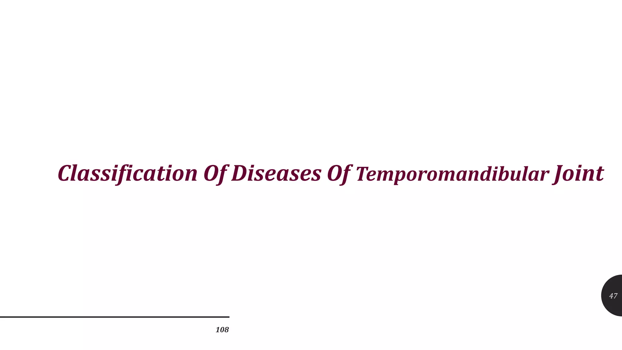 Diagnosis of temporomandibular disorders- Kelly | PPTX