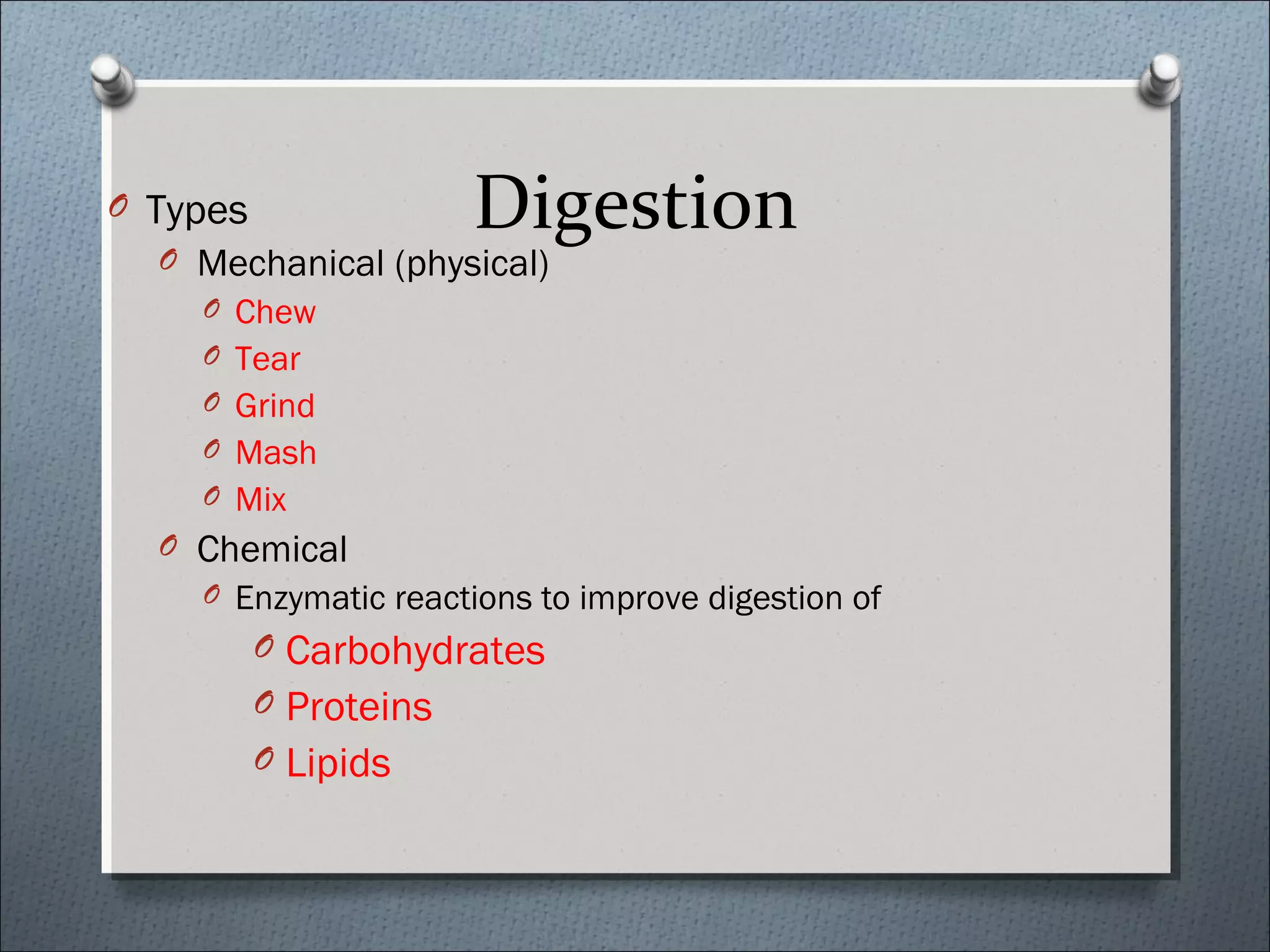 digestion | PPT