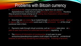 Crypto-currency Bitcoin In India | PPTX