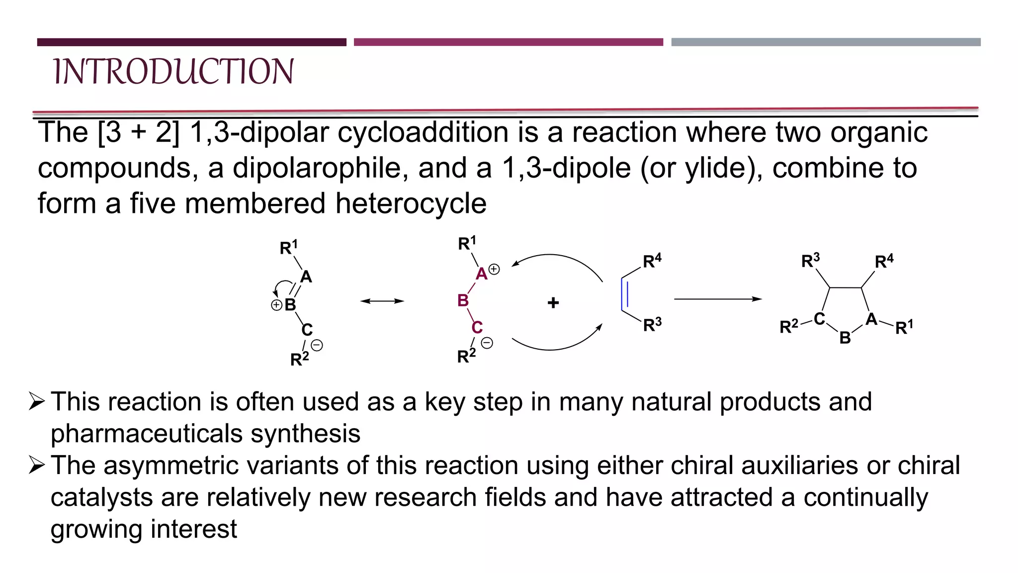 1,3 dipolar cycloadditions | PPTX