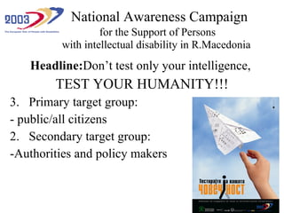 Disability issues in Macedonia | PPT