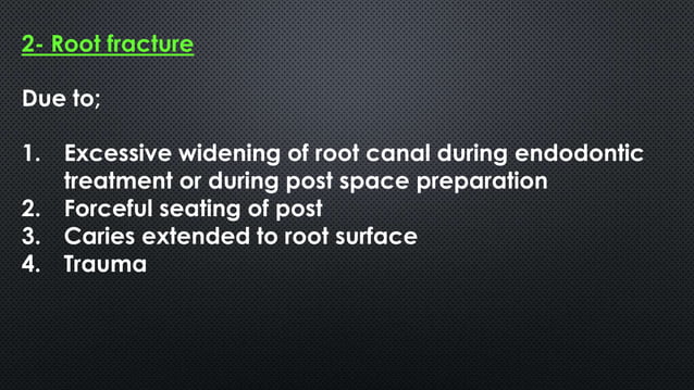 13- failures in fixed prosthesis.pptx sunumu için gerekli | PPT