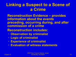 13 Forensic Science Powerpoint Chapter 13 The Forensic Laborat | PPT ...