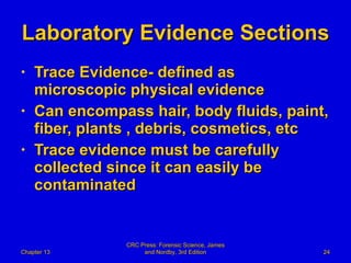 13 Forensic Science Powerpoint Chapter 13 The Forensic Laborat | PPT ...