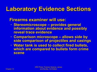 13 Forensic Science Powerpoint Chapter 13 The Forensic Laborat | PPT ...