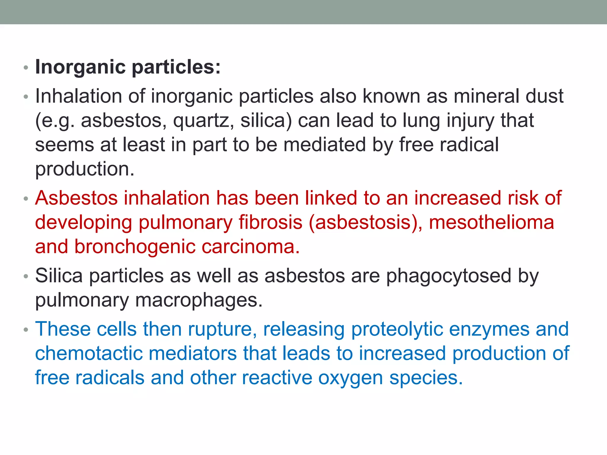 13. free radicals and antioxidants | PPTX