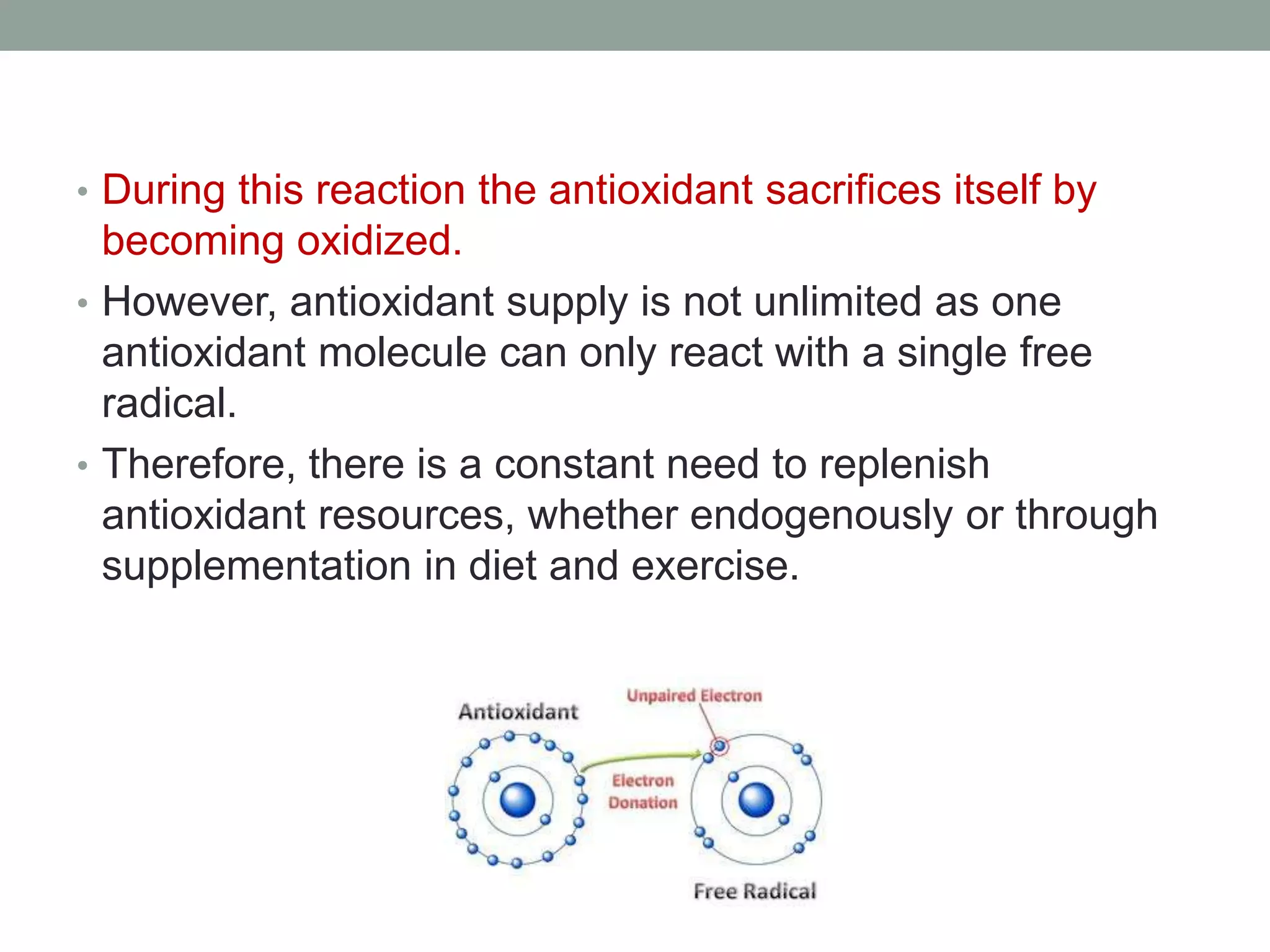 13. free radicals and antioxidants | PPTX