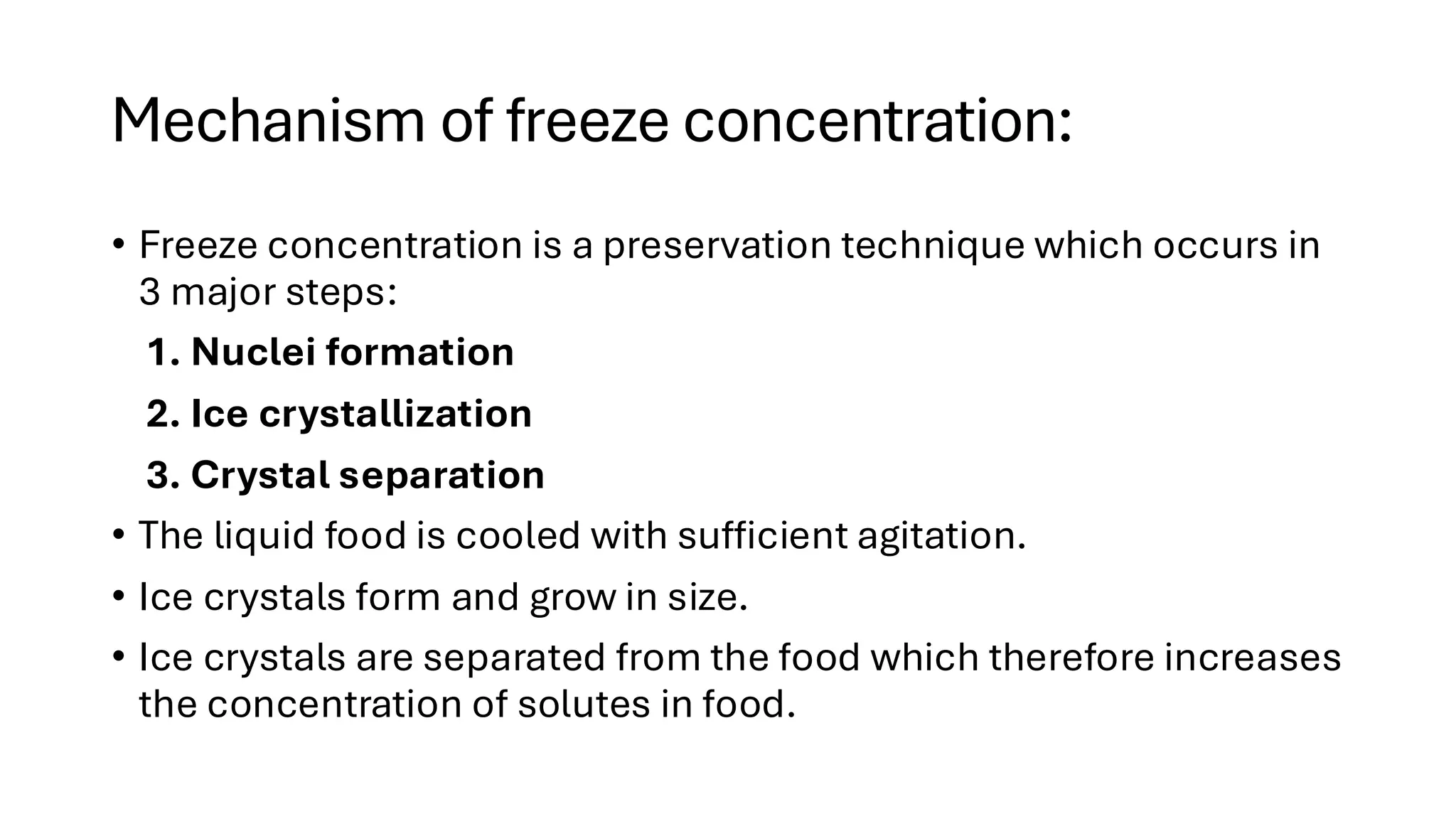 Freeze Concentration: A Modern Technique in Food and Beverage ...