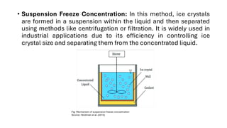 Freeze Concentration: A Modern Technique in Food and Beverage ...