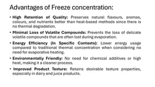 Freeze Concentration: A Modern Technique in Food and Beverage ...