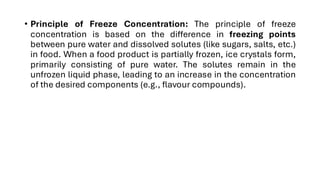 Freeze Concentration: A Modern Technique in Food and Beverage ...
