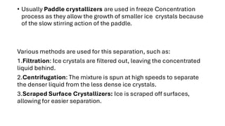Freeze Concentration: A Modern Technique in Food and Beverage ...