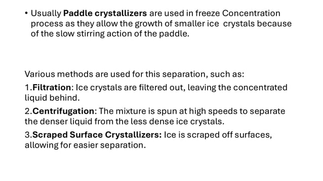 Freeze Concentration: A Modern Technique in Food and Beverage ...