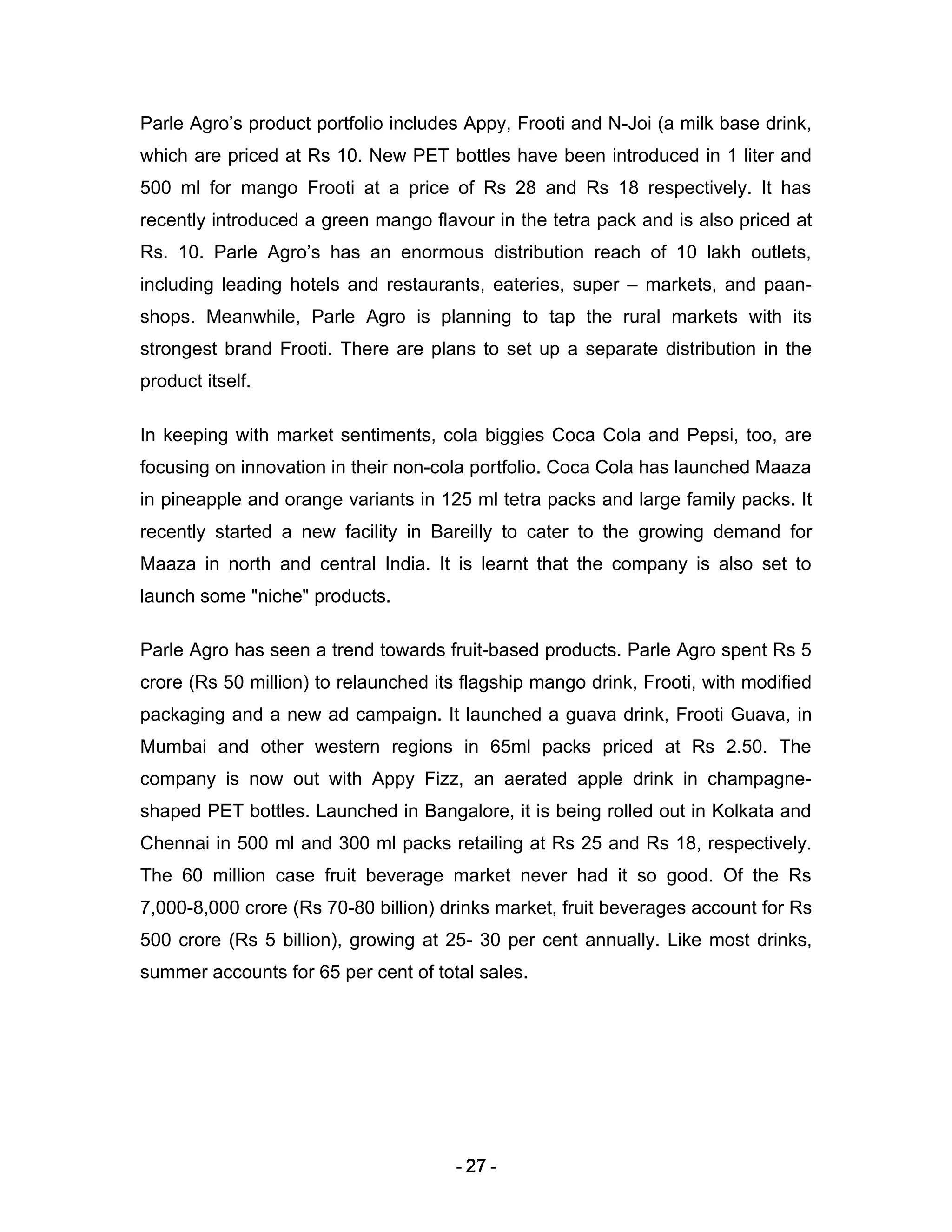 13 Fruit Juice Project Doc