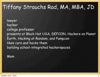 Notacon 7 - Hacking The Future Weaponizing The Next Generation | PDF