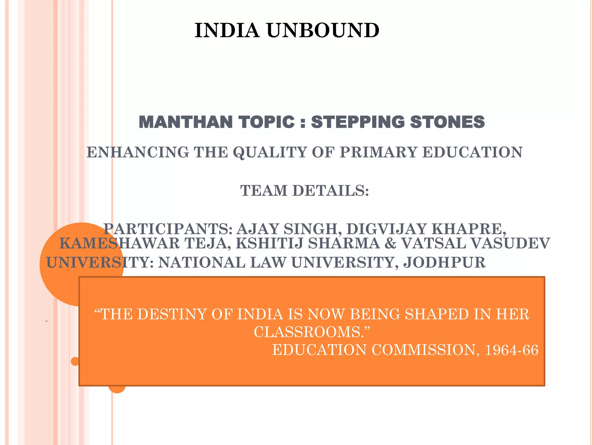IndiaUnbound | PPT