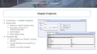 Introduction to Adapters 3.7 | PPT