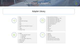 Introduction to Adapters 3.7 | PPT