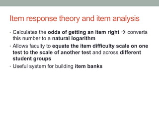 Item Analysis | PDF