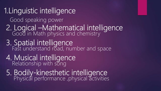 Individual Differences in Intelligence | PPTX
