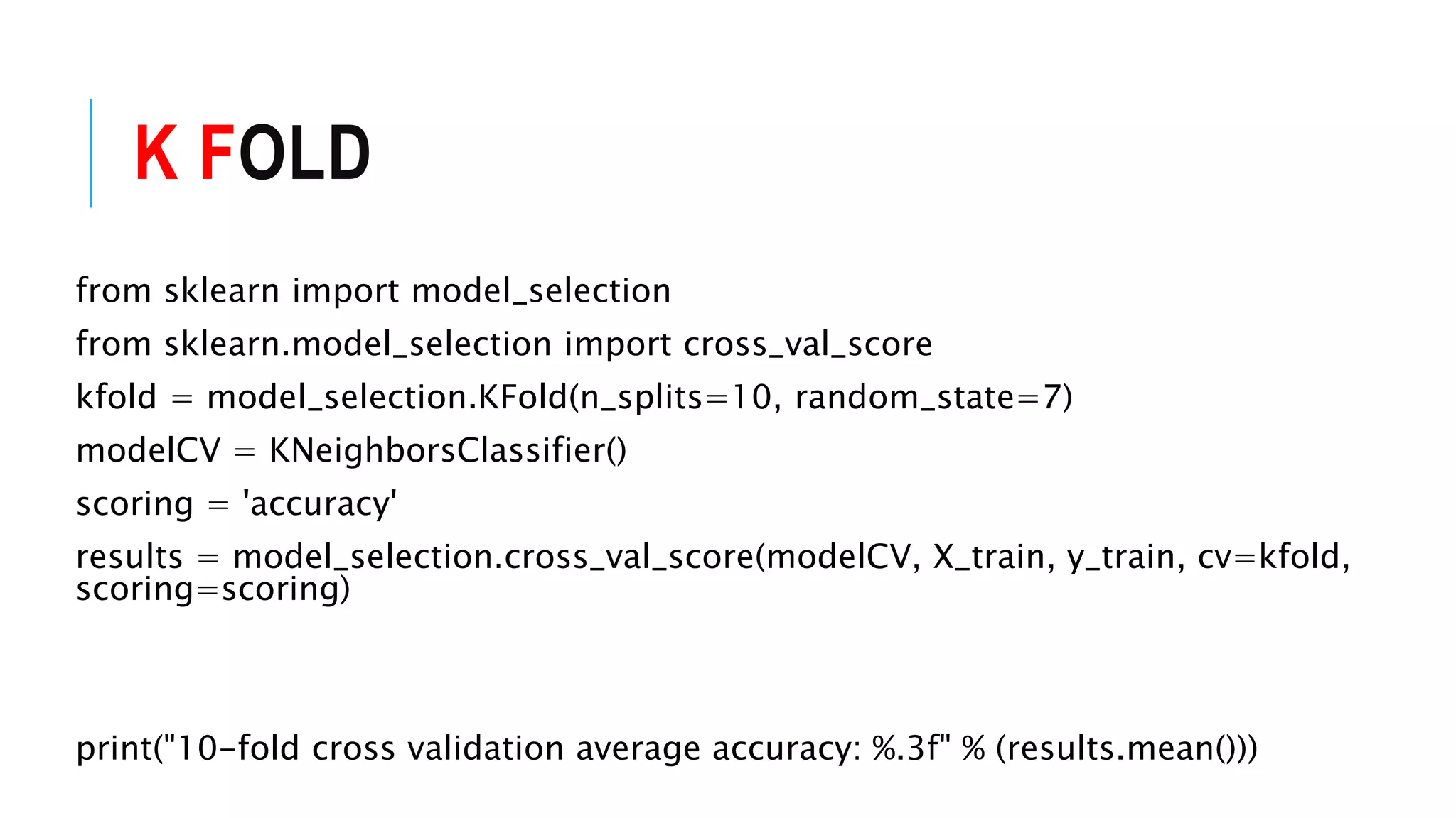 knn classification | PPT