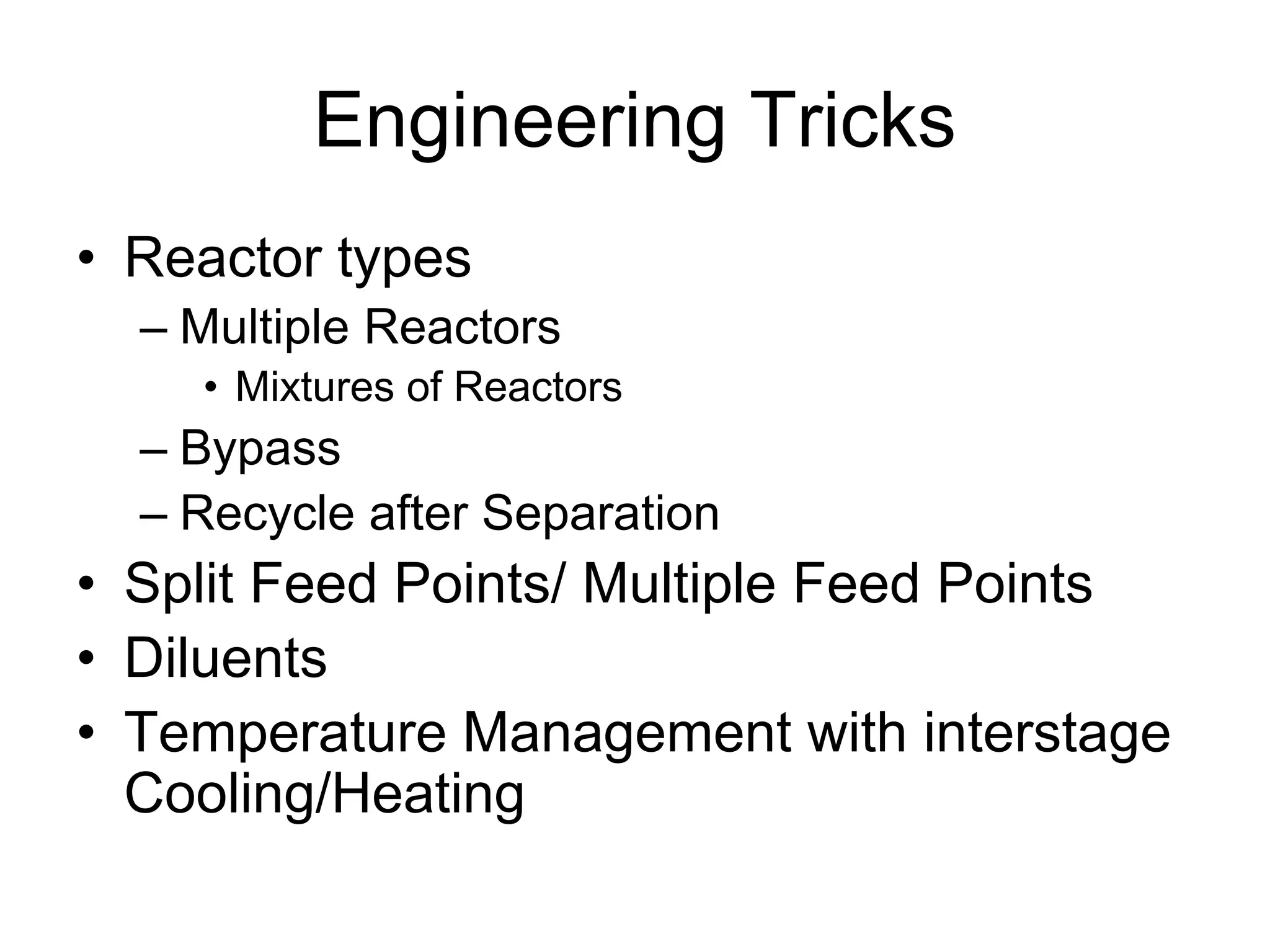 The fundamental of Reactor Design and it's basis | PPT