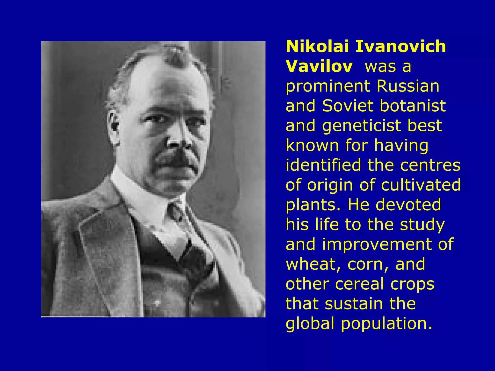 Origin of Crops | PPT