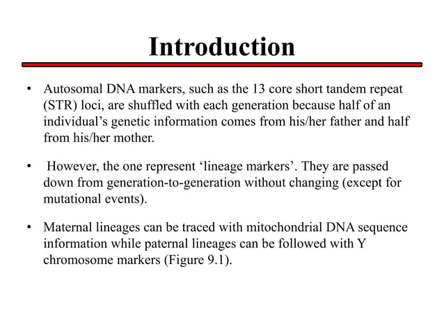 Lineage Markers in Forensic Serology & DNA Typing.pptx