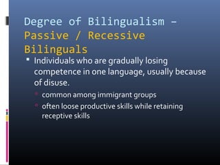 13 ling-122-15---bilingualism-and-code-switching | PPT